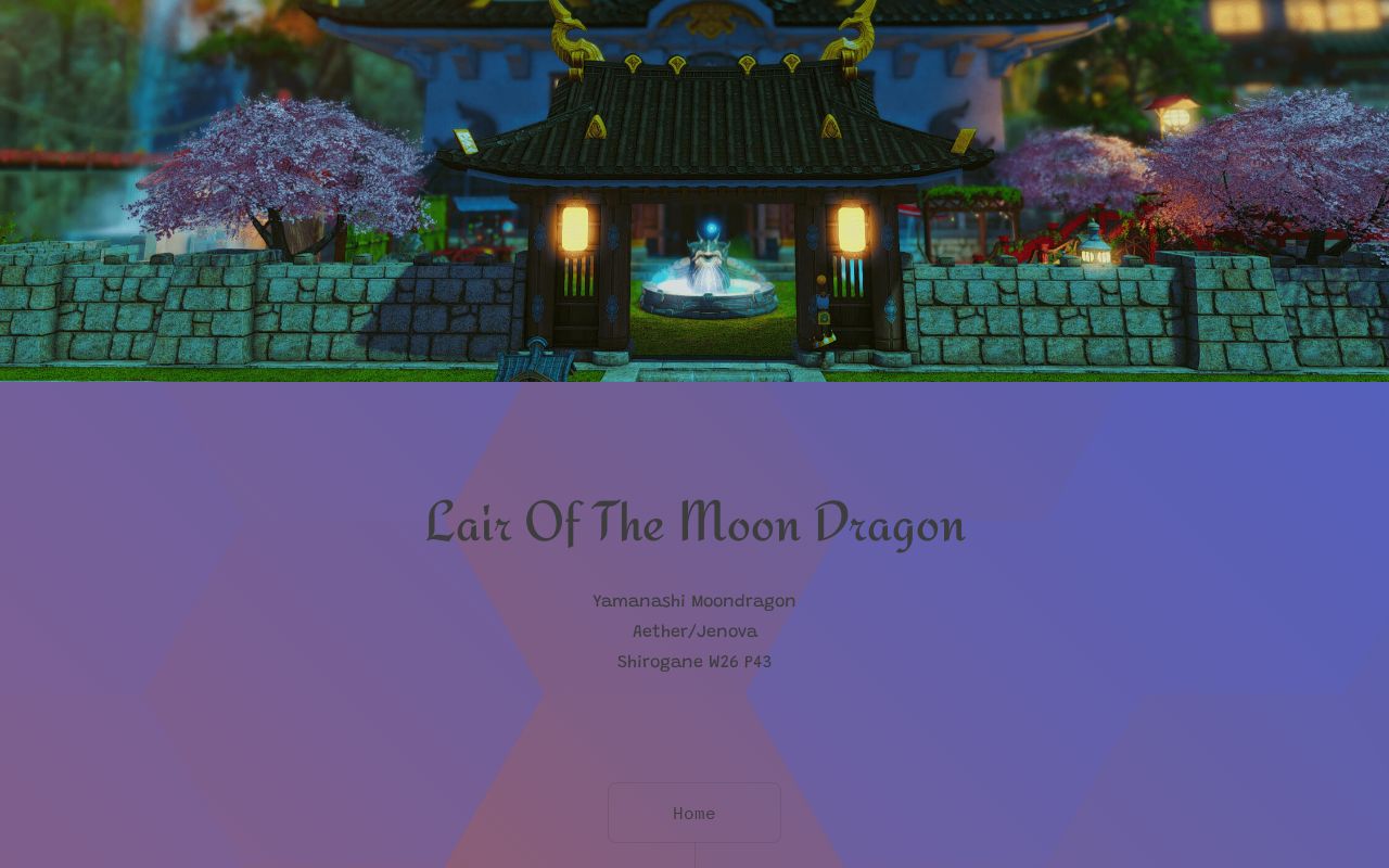 Lair of the Moon Dragon